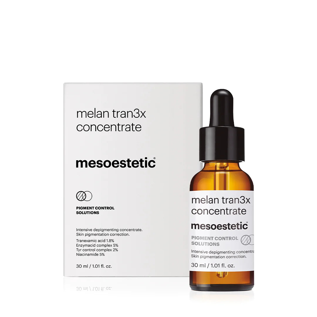 Mesoestetic Melan Tran3x Concentrate – Flora Kim Dermatology